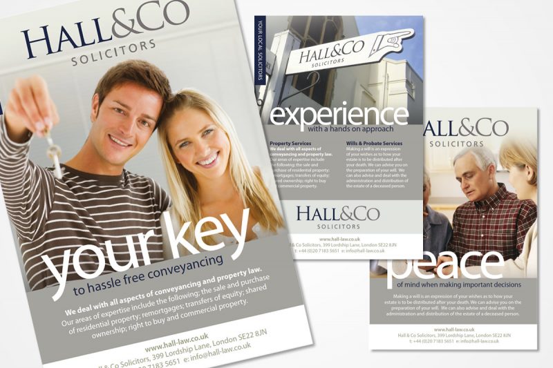 Hall & Co Advertisement - Zoo Design